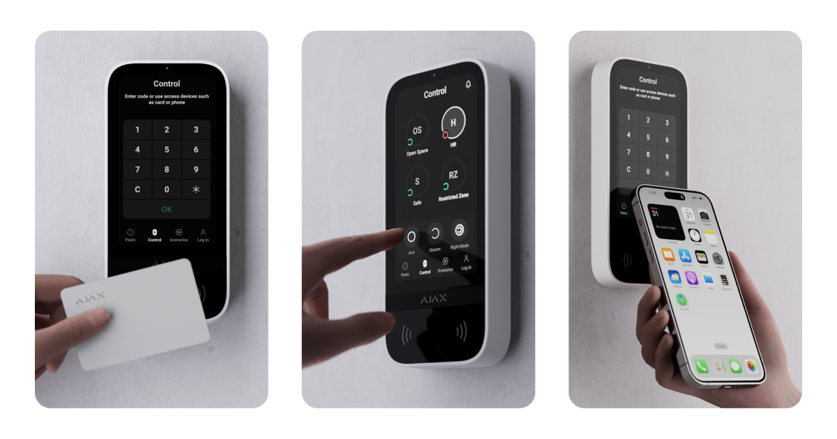 ¿CONOCES EL KEYPAD TOUCHSCREEN DE AJAX? - Tienda Soultek