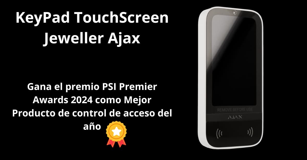 ¿CONOCES EL KEYPAD TOUCHSCREEN DE AJAX? - Tienda Soultek